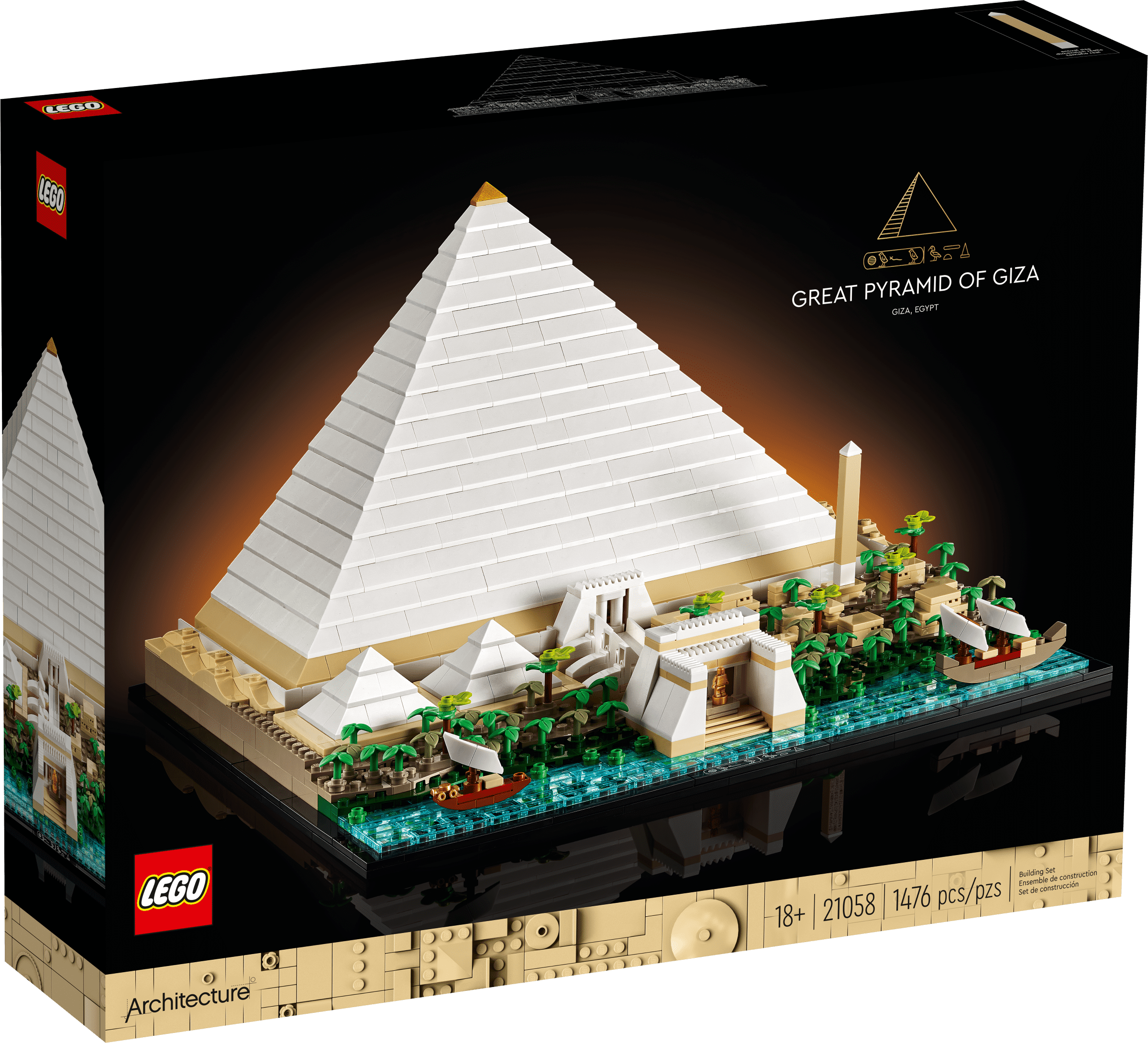 LEGO® Architecture 21058 Velká pyramida v Gíze