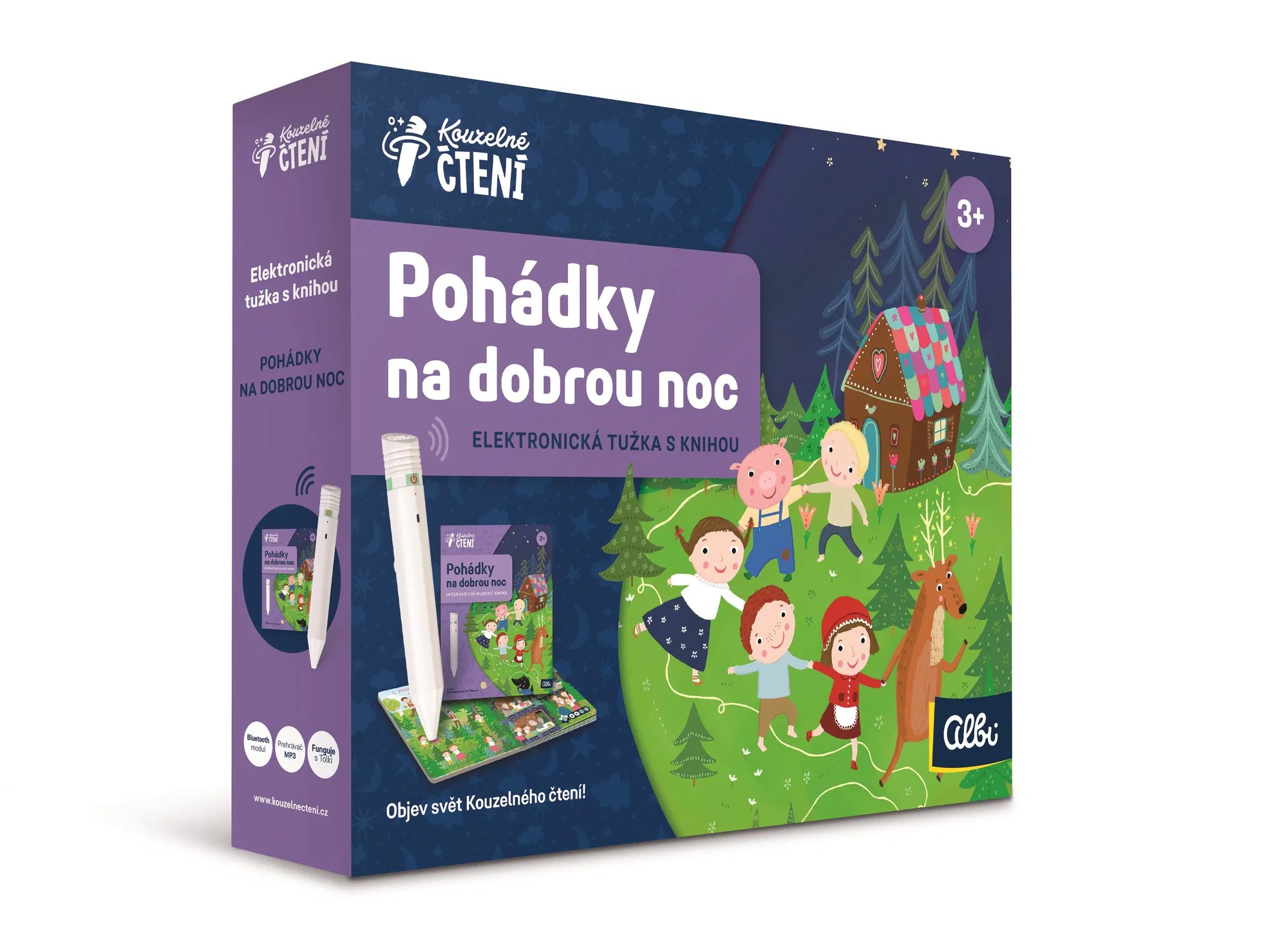 Kouzelné čtení 2.0 Albi tužka + Pohádky na dobrou noc