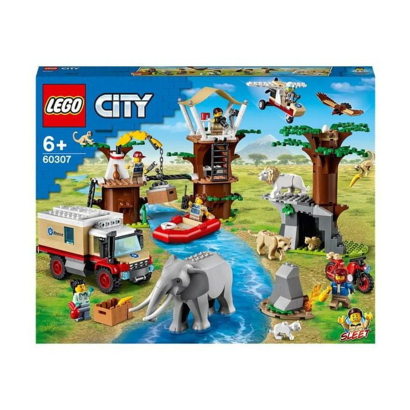 LEGO City 60307 Záchranářský kemp v divočině